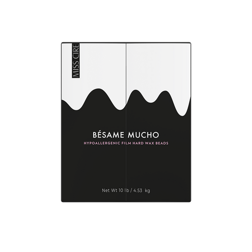 Besame Mucho Clear Hypoallergenic Vegan Film Hard Wax Beads - 10 Lb